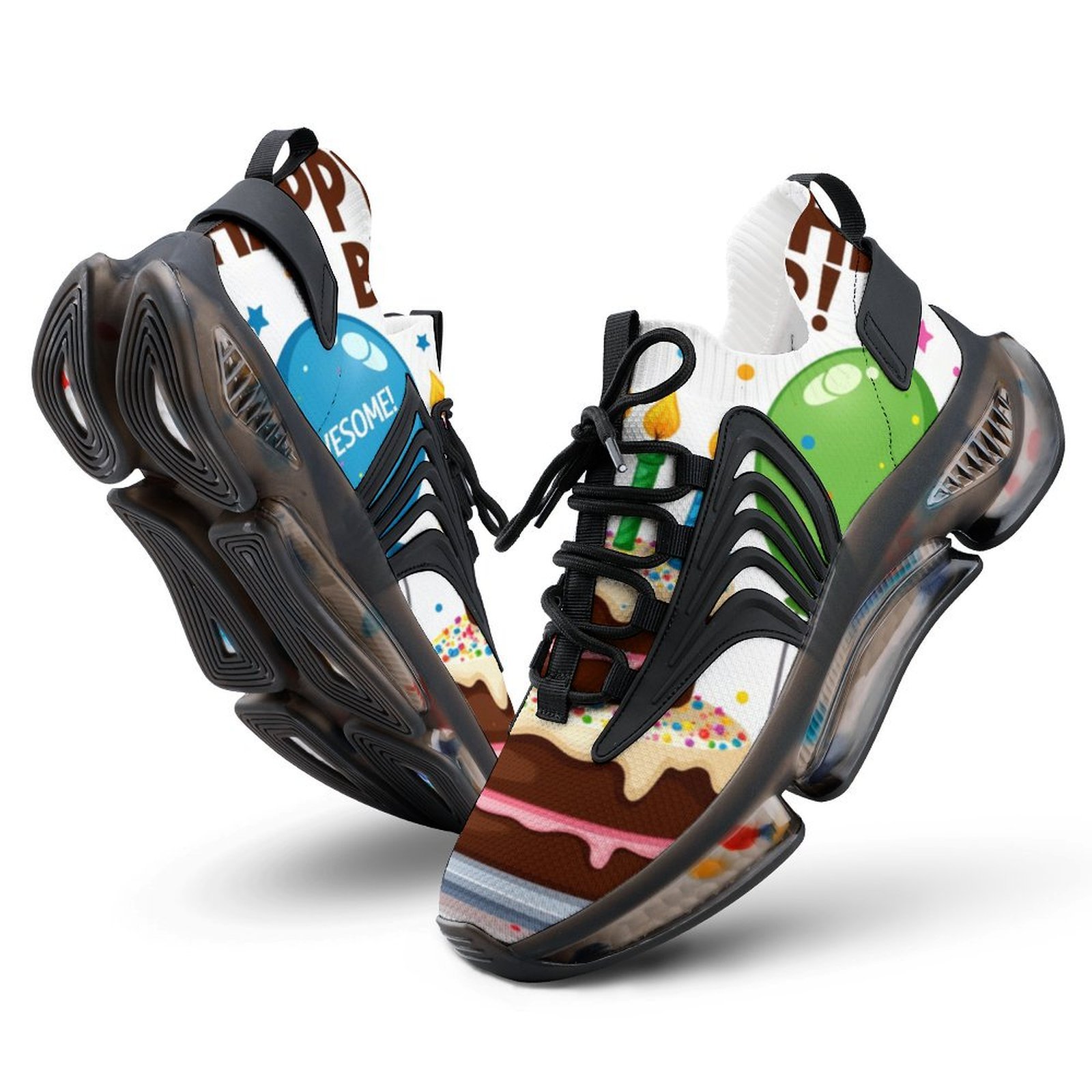 Birthday Cake for Brother! Walking Shoes for Men Woman Lightweight ...