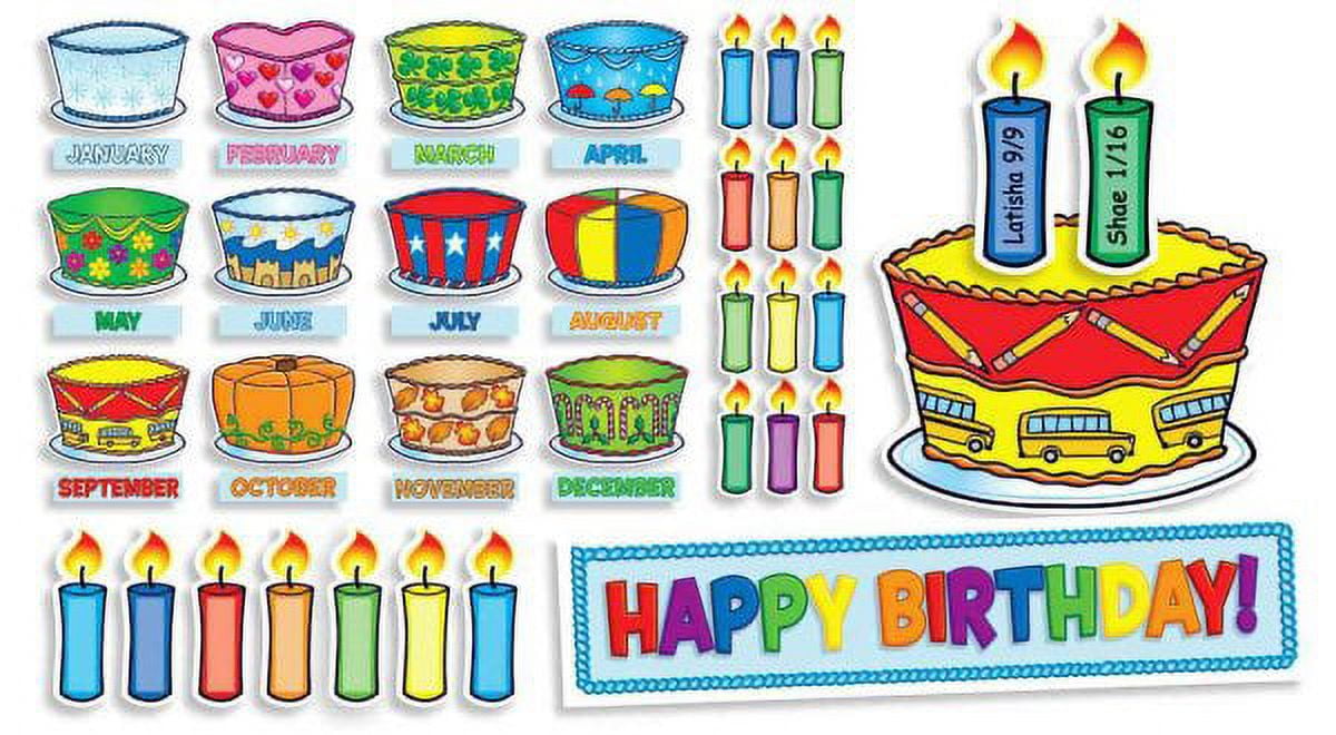 Birthday Cakes Mini Bulletin Board - Walmart.com