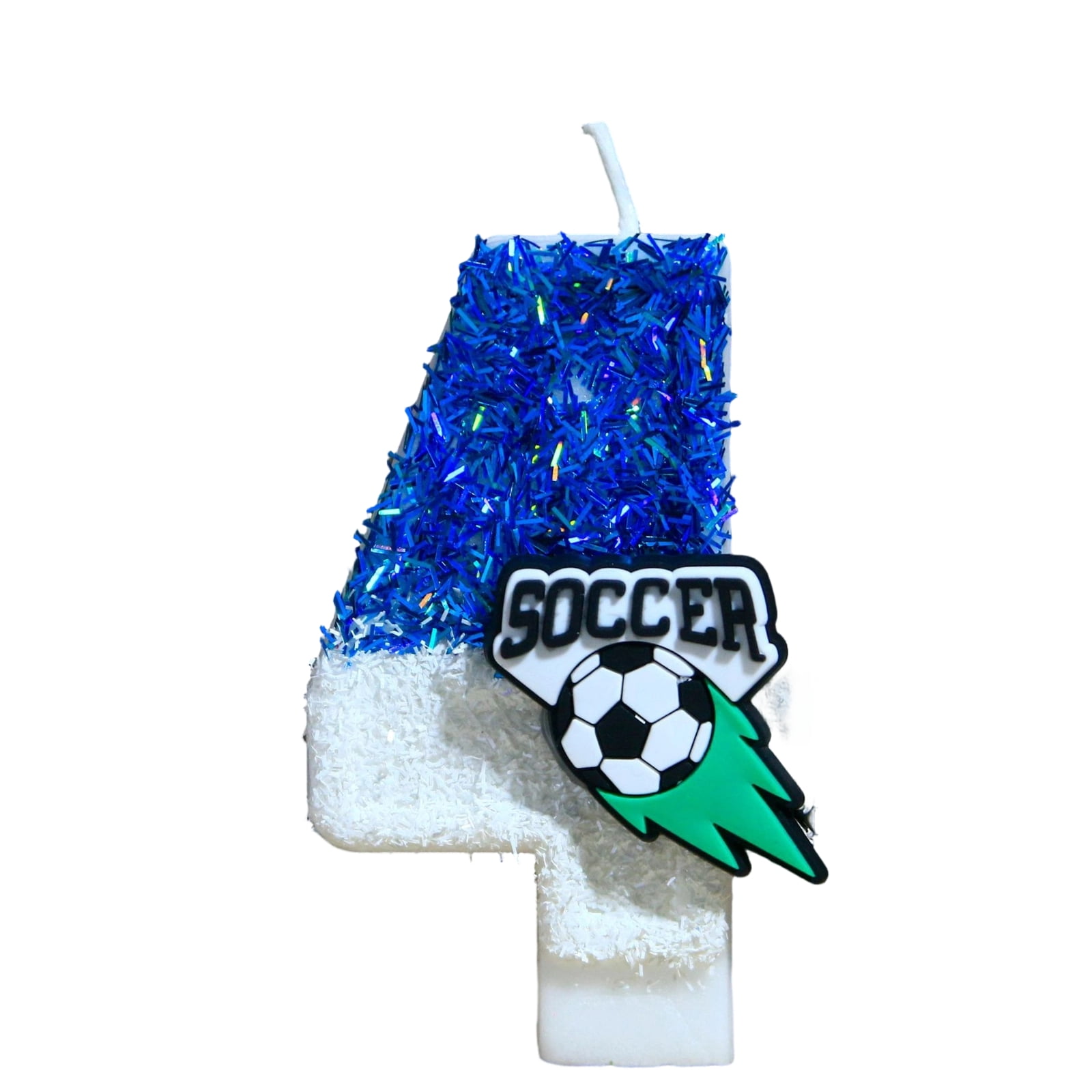 Birthday Candle, Soccer Themed Number Candle, for Kids Birthday Party ...