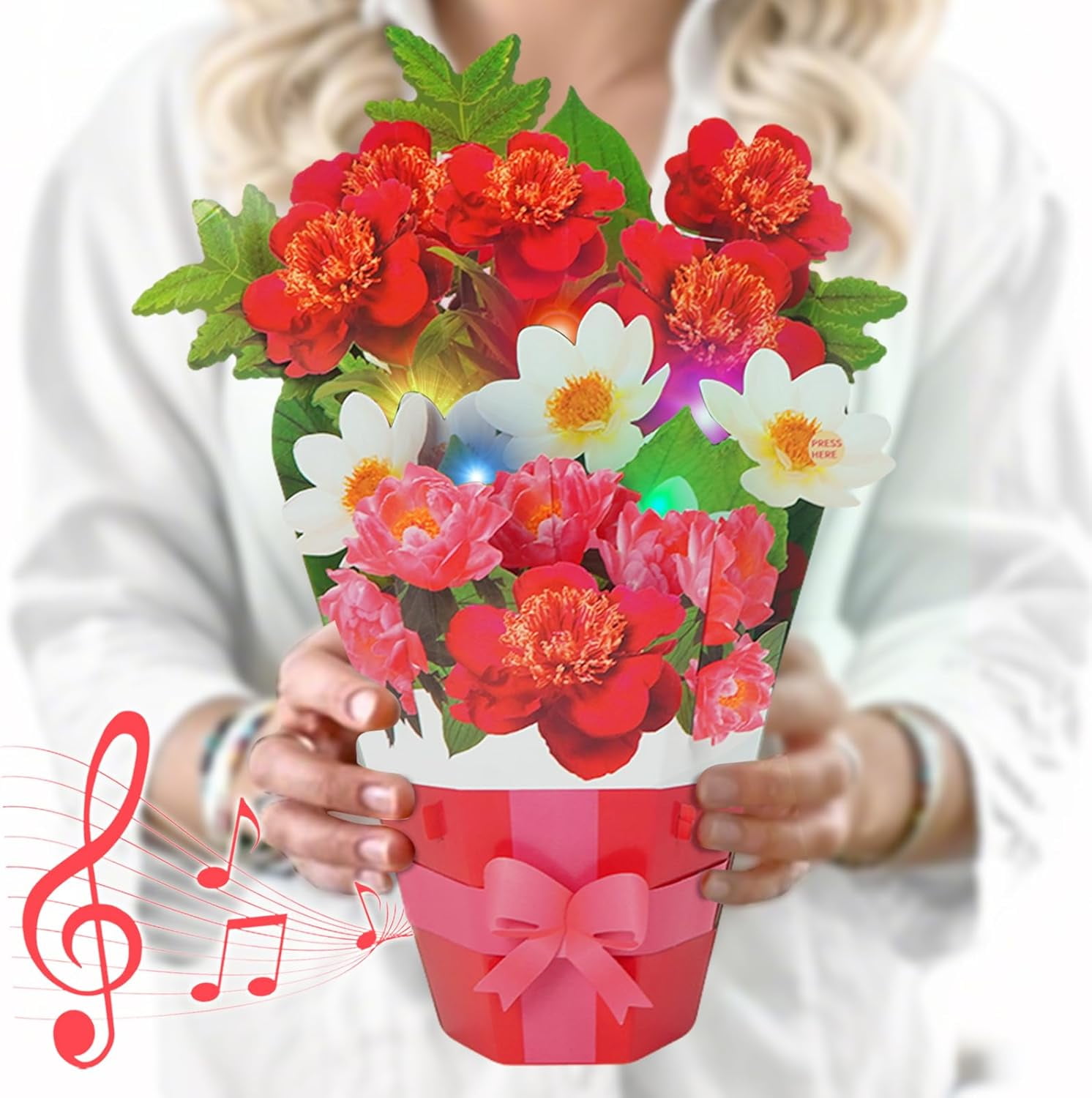 Birthday Cards with MUSIC & LIGHTS, Pop Up Birthday Cards, Magnoli, 12 ...