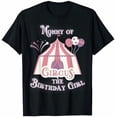 Birthday Circus Theme Party Pastel Pink For Mommy Unisex Men Women T ...