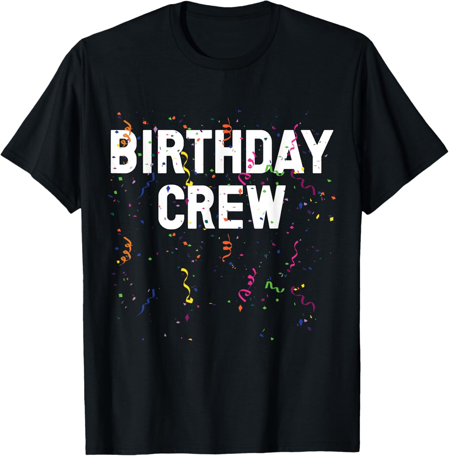 Birthday Crew Apparel Birthday Party T-Shirt - Walmart.com