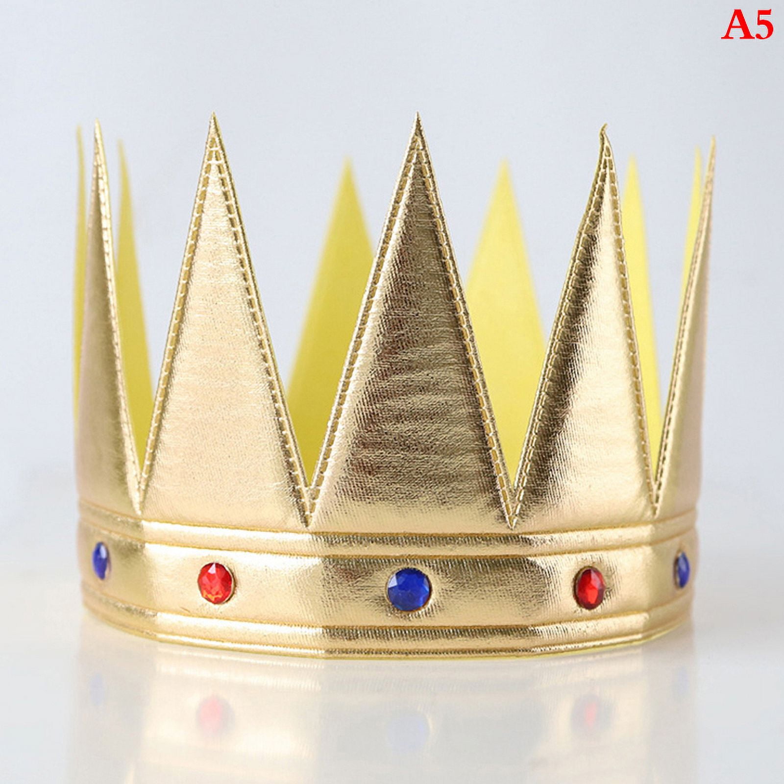 Birthday Crown Hats Girl Queen Hat Boys King Kids Adult Party Hats ...