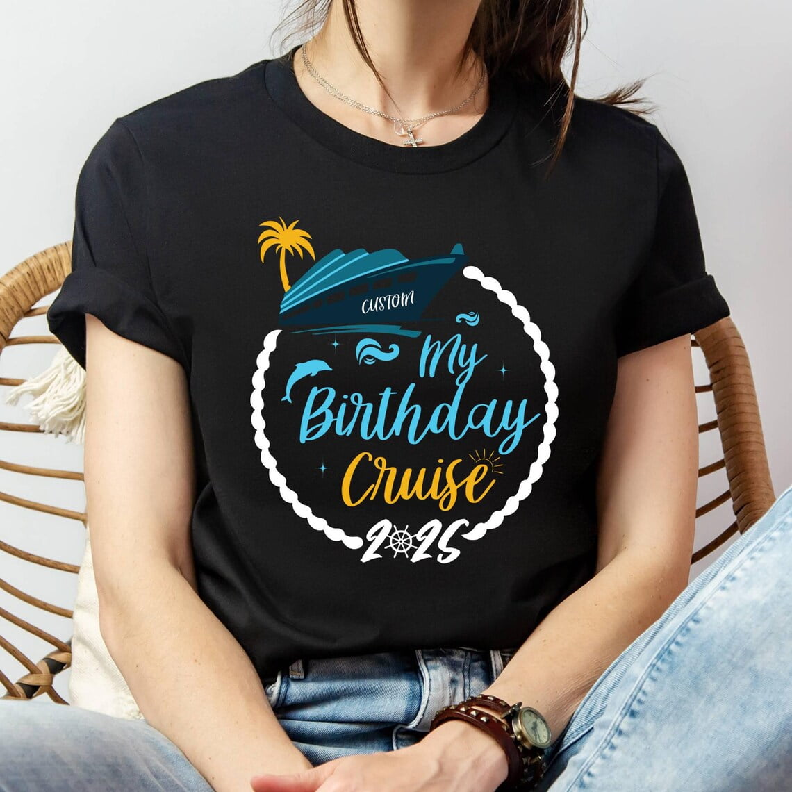 Birthday Cruise Crew Shirts, Birthday Cruise 2025,Bday Cruise Party ...