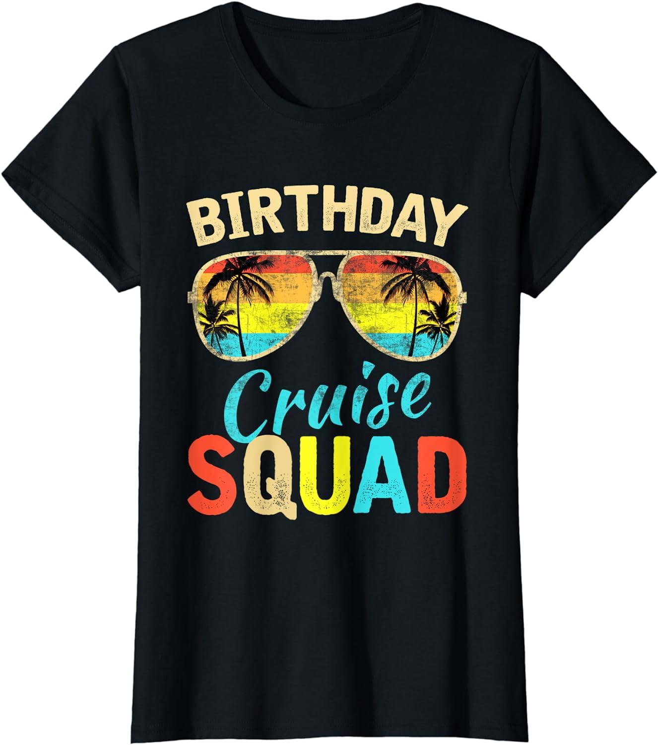 Birthday Cruise Squad Cruising Vacation Funny Birthday T Shirt