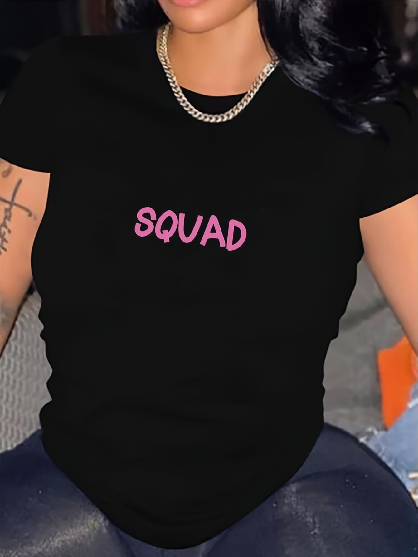 Birthday Cruise Squad Graphic T-Shirt, Polyester Knit Fabric, Casual ...