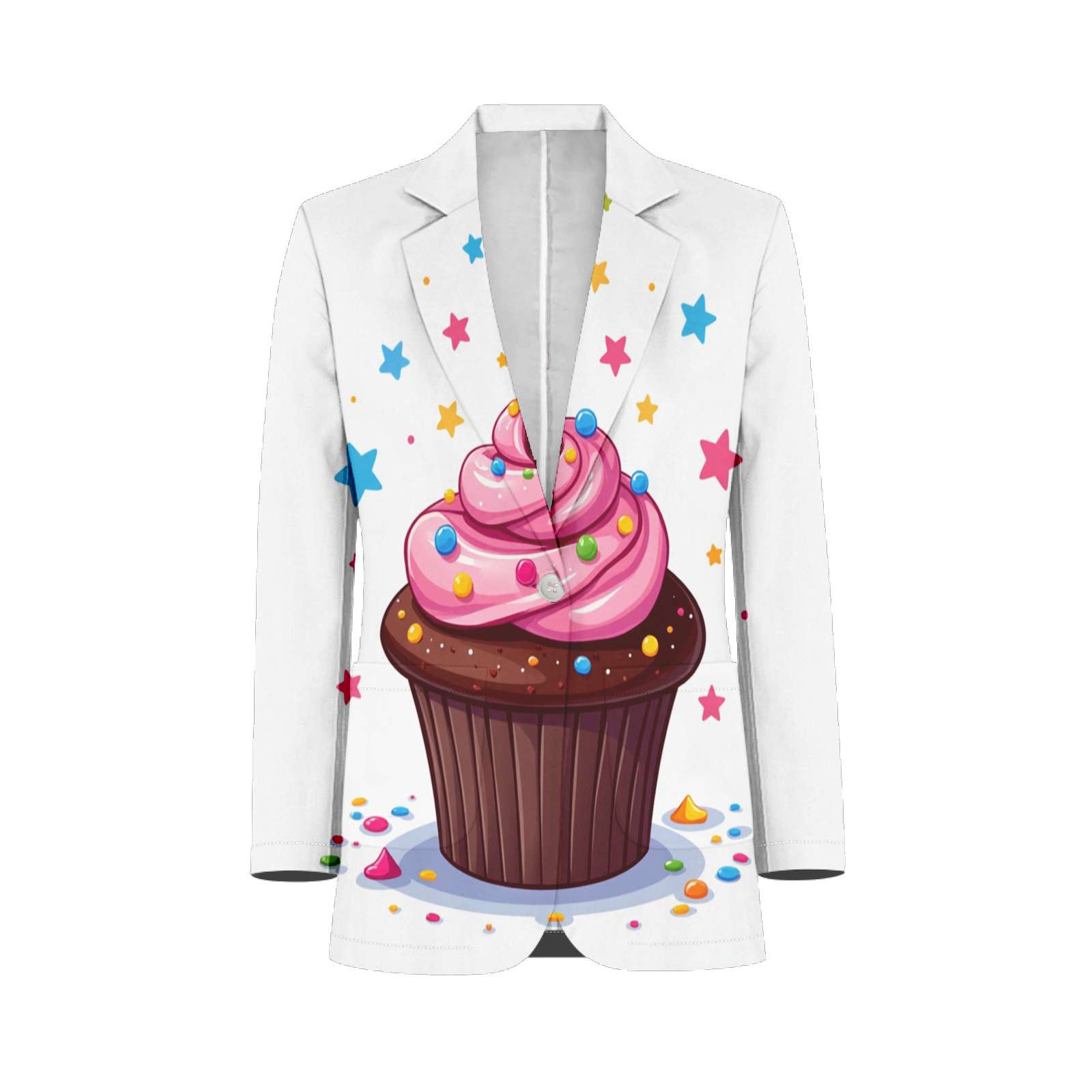 Birthday Cupcake With Candle Mens Suits Shawl Collar Slim Fit Suit Mens ...