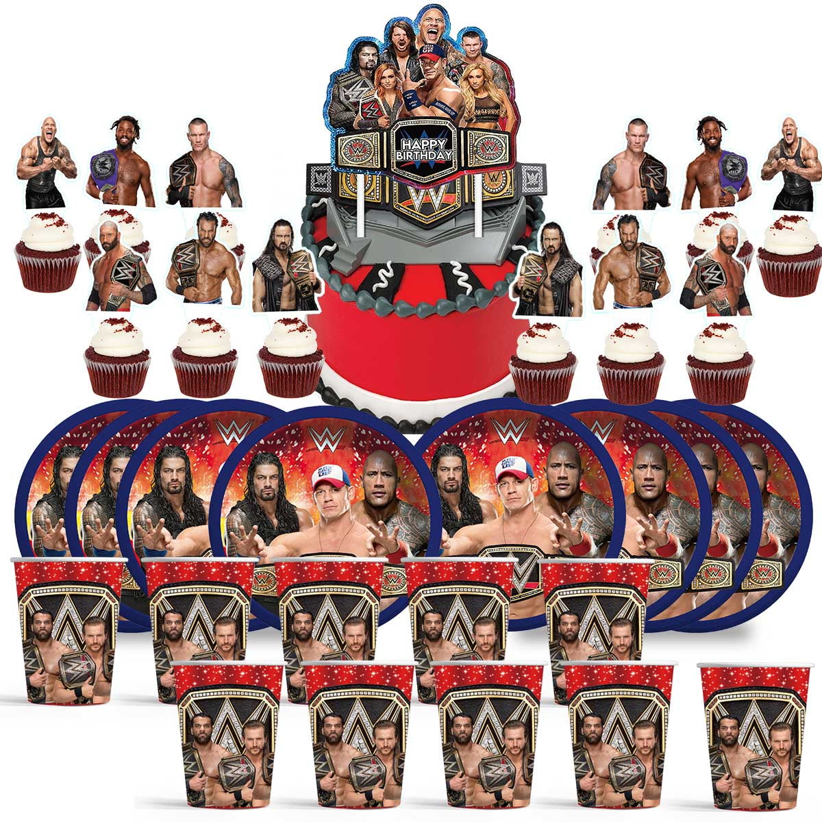 WWE Party Supplies in Party & Occasions - Walmart.com