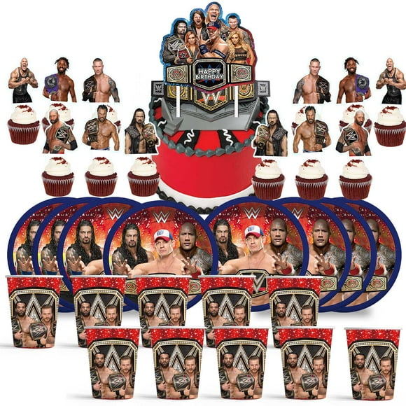 WWE Decorative Baking in WWE Party Supplies - Walmart.com