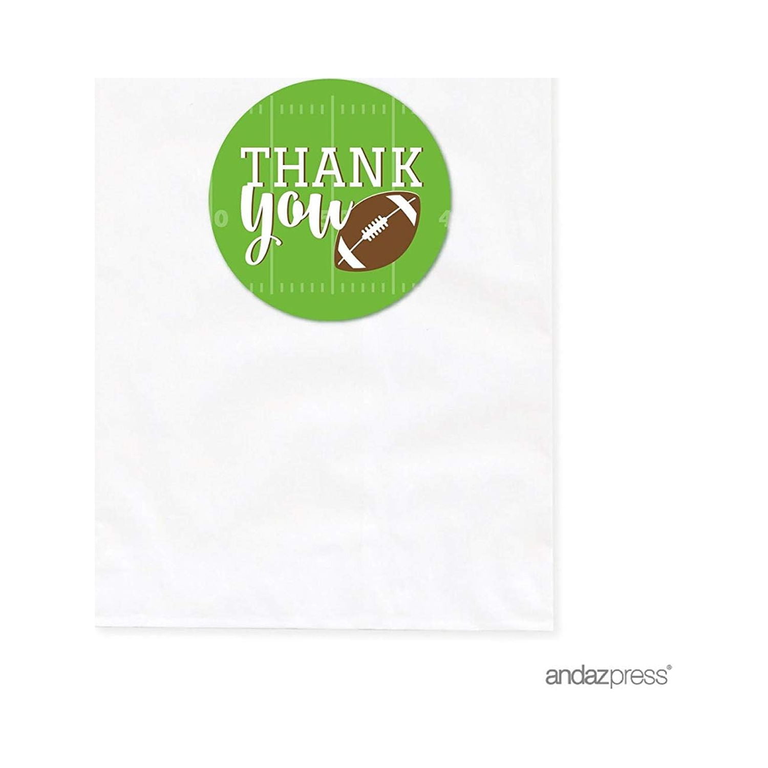 Birthday DIY Party Favors Kit with Thank You Label and White Favor Bags ...