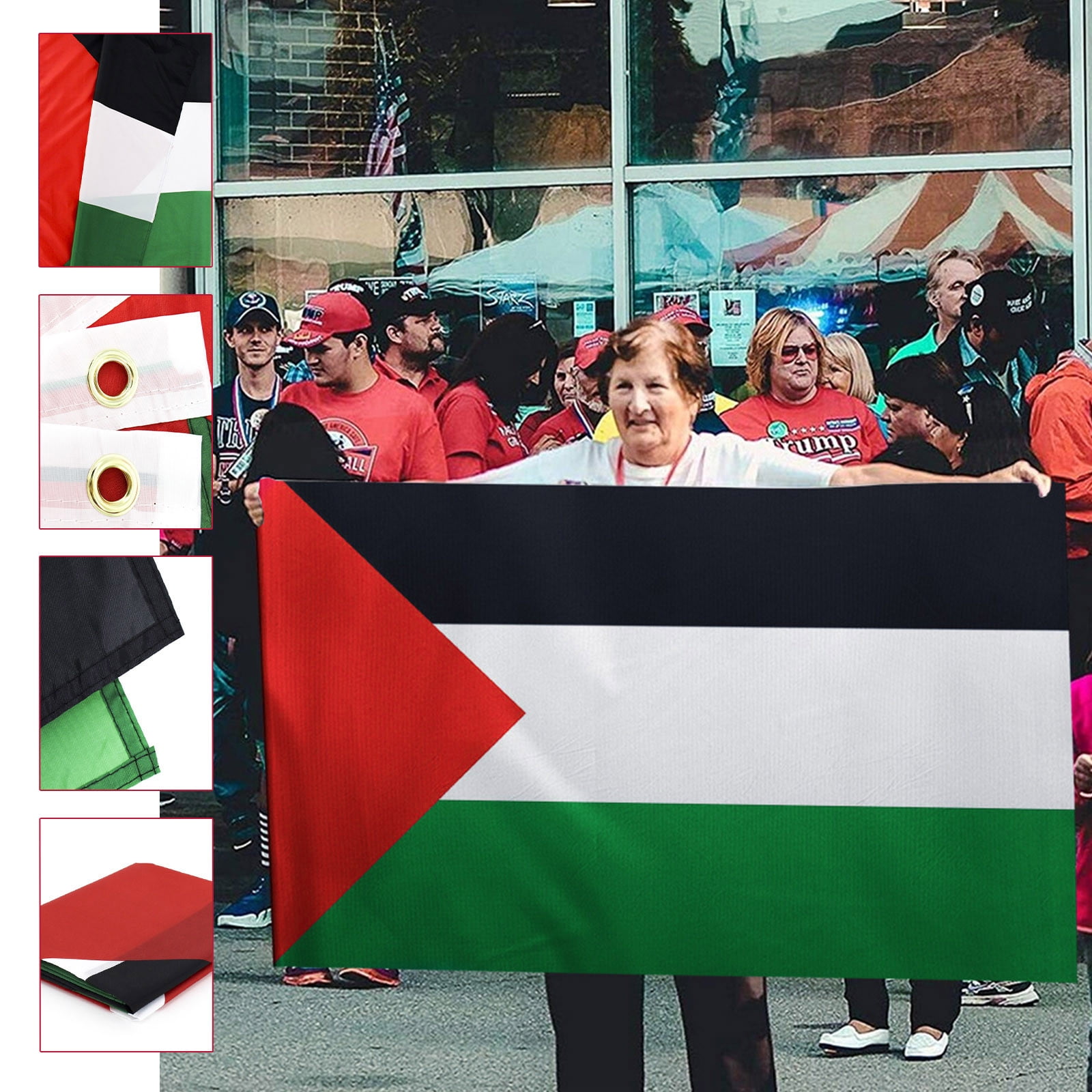 Birthday Decorations 3x5 Foot Palestine Flag,UV Fade Resistant,Canvas ...