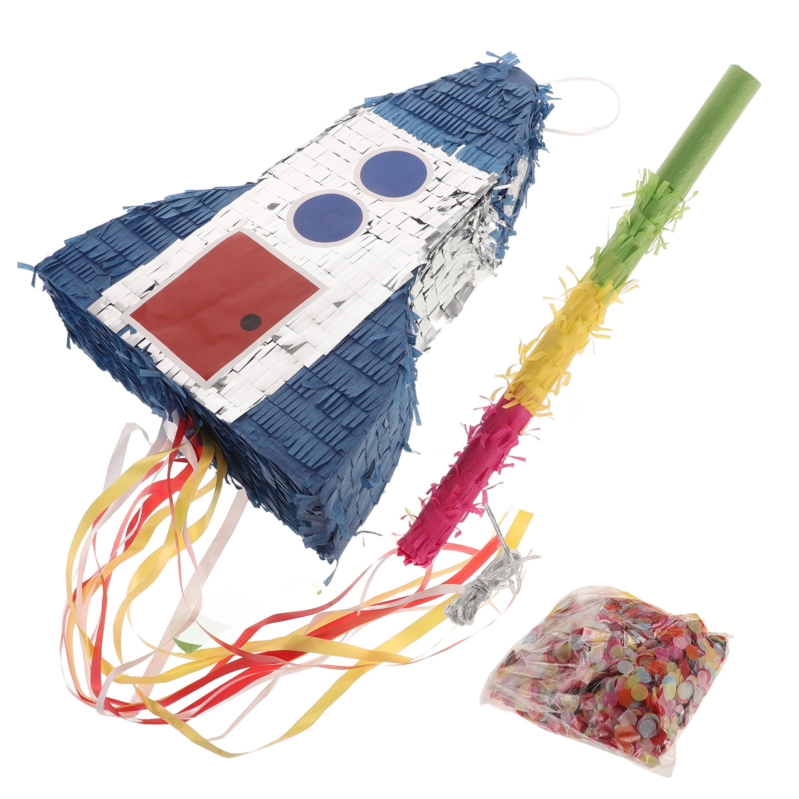 Birthday Decorations Astronaut Airplane Pinata Space Battery - Walmart.com