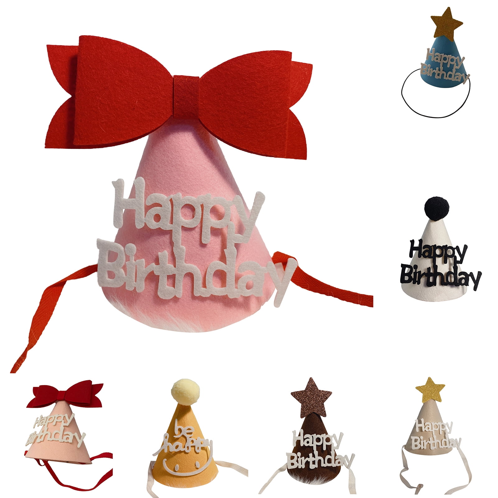Birthday Decorations-Birthday Party Hats for Adults, Birthday Hats for ...
