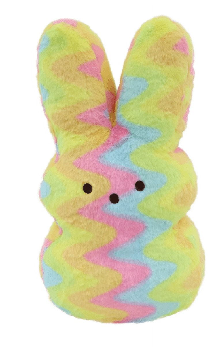 Birthday Decorations Easter Flocked Bunnies 24In Rainbow color Peeps ...