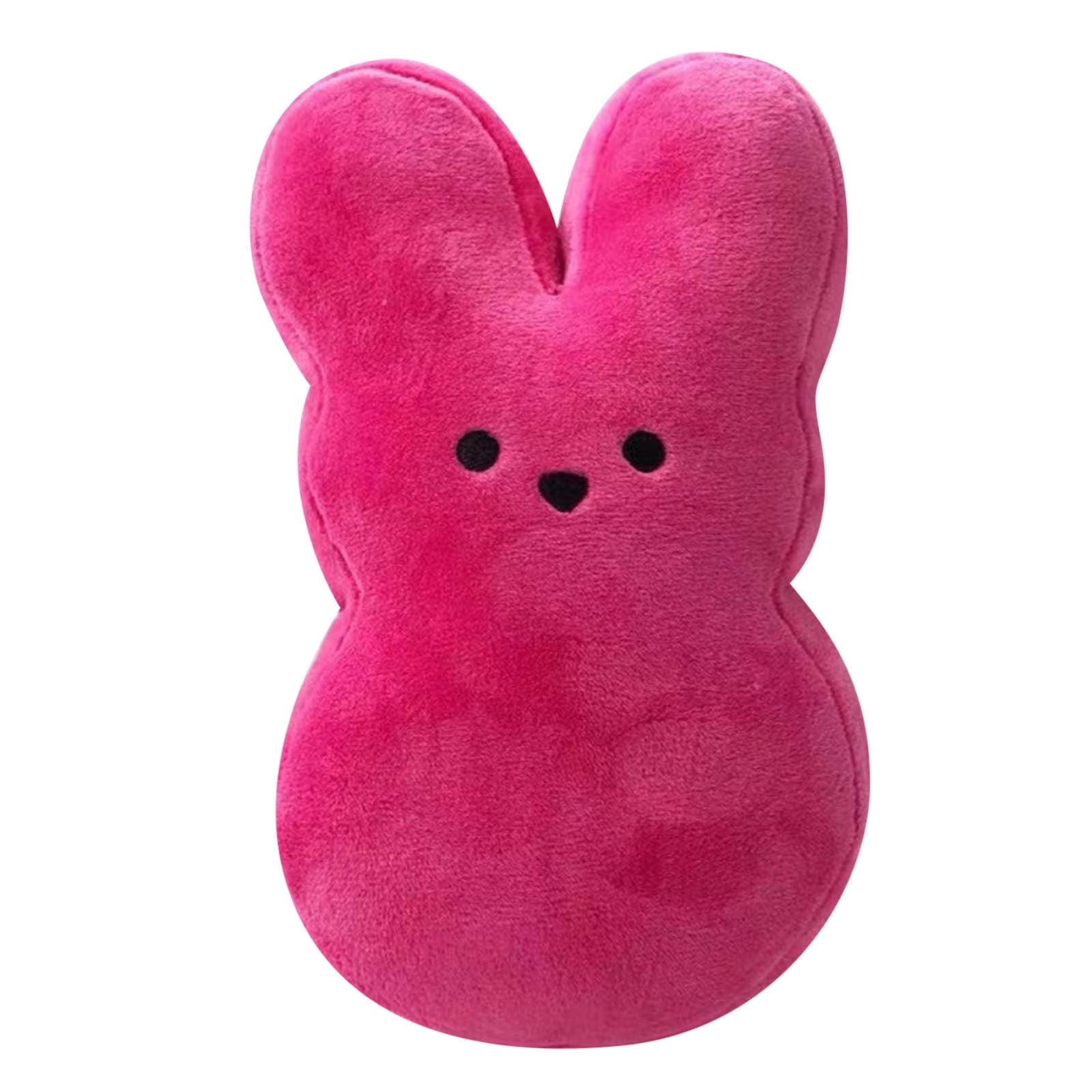 Birthday Decorations Easter Flocked Bunnies New Peeps Plush Bunny, 6 ...