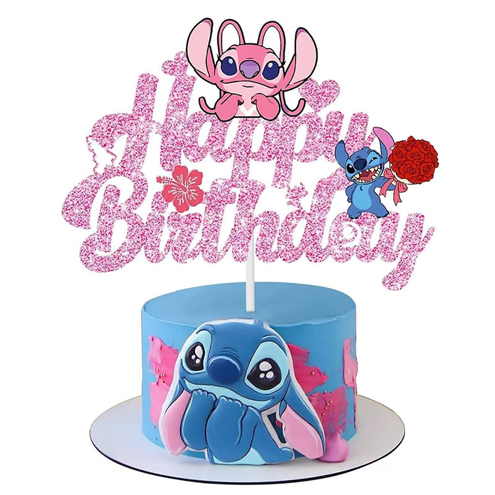 Party City Personalized Cake Toppers Stitch Stitch Birthday Cake Topper ...