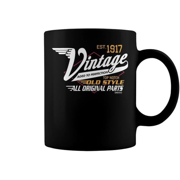 Birthday Est Aged To Perfection Coffee Mugs - Walmart.com