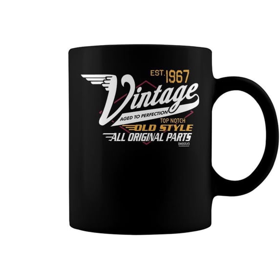 Birthday Est Aged To Perfection Coffee Mugs - Walmart.com