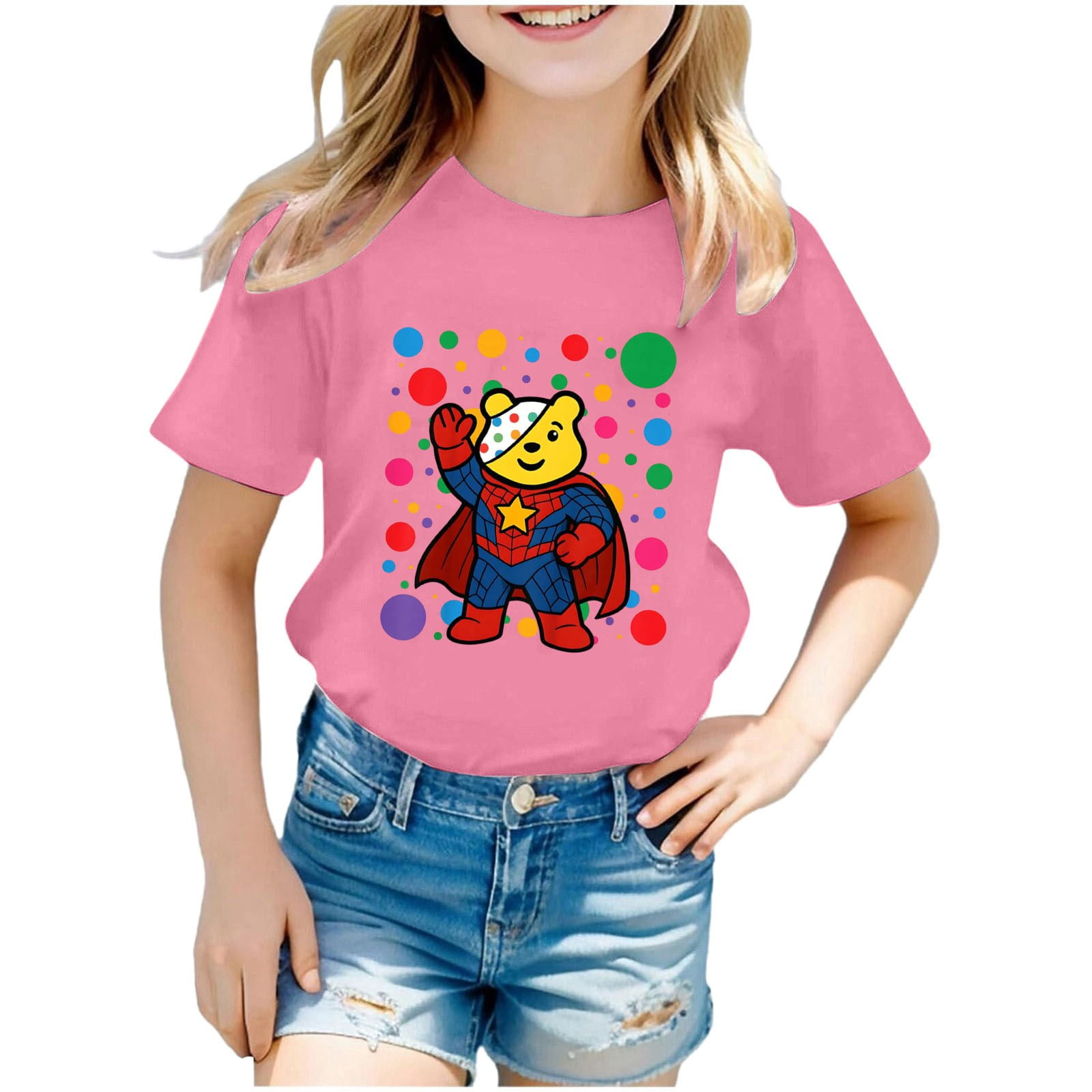 Birthday G`irl Shirt Cute T-Shirt Casual Short Sleeve Round Neck ...