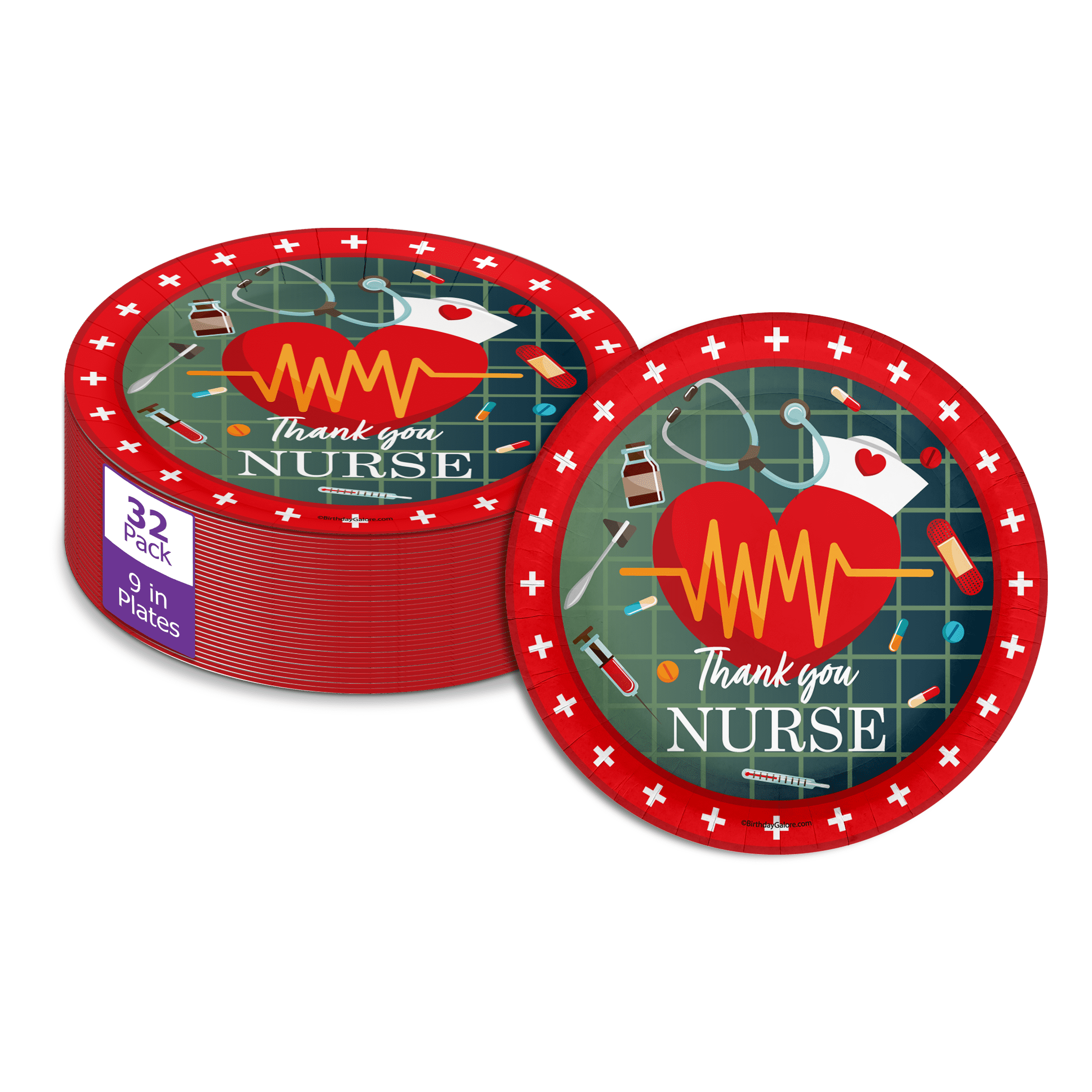 Birthday Galore Thank You Nurses We Appreciate You Week - 32 Piece ...