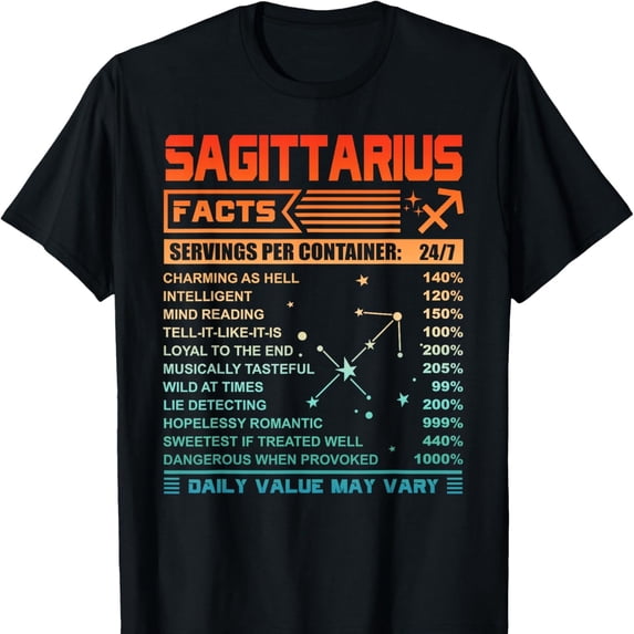 Birthday Gif - SagittarI1Us Fac T-S1Hirt Vintage R T-S1Hirt - Walmart.com