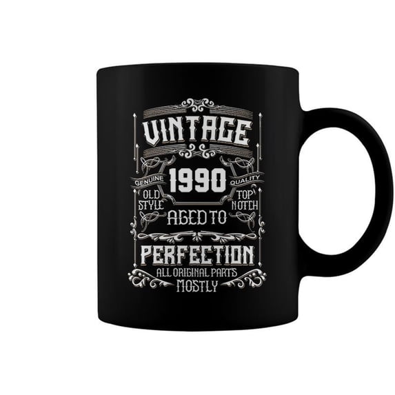 Birthday Gift Aged To Perfection All Original Parts Coffee Mugs ...
