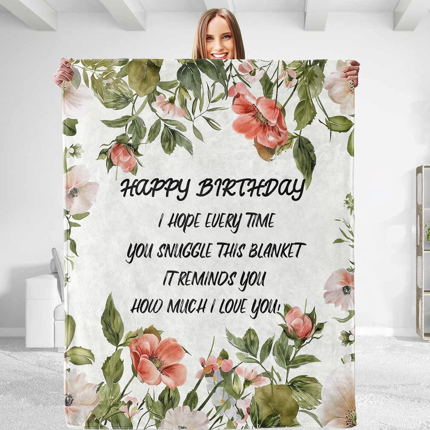 Birthday Gift for Women Girls Men Funny Throw Blanket for Birthday ...