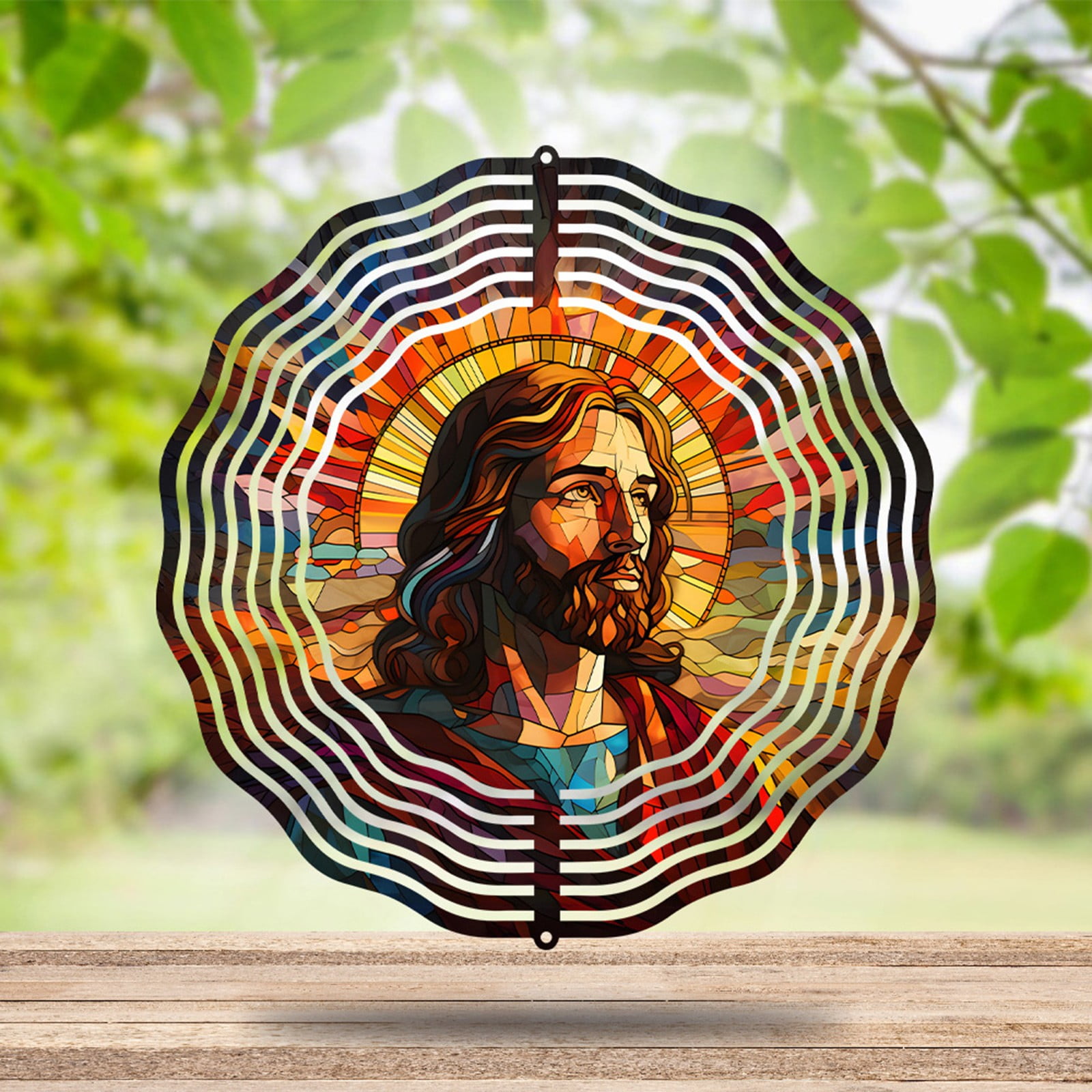 Birthday Gifts Abstract Painting Of Christ Design Wind 10 Inch For ...