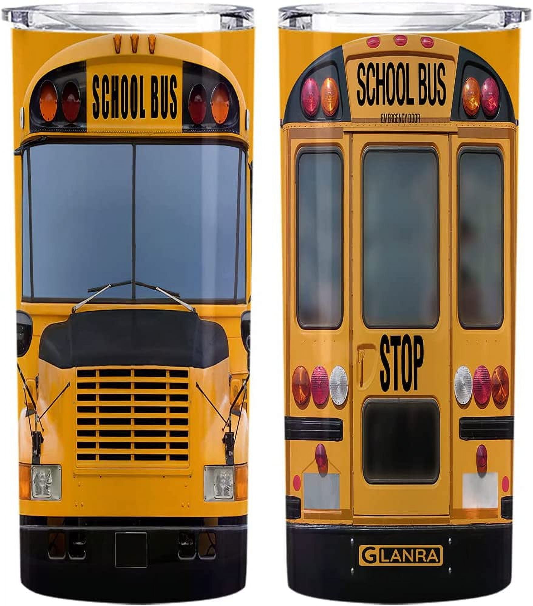 Birthday Gifts For Men Women, School Bus Driver Coffee Tumbler 20oz ...