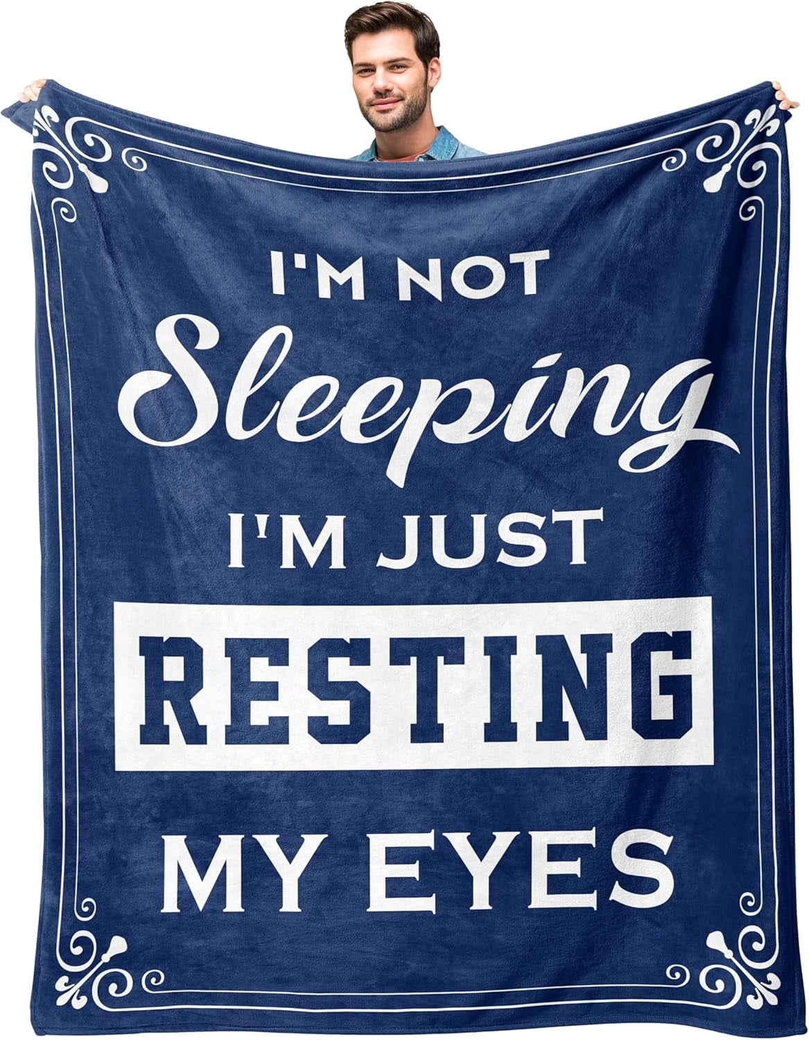 Birthday Gifts Throw Blanket for Men, Dad Gifts for Father's Day ...