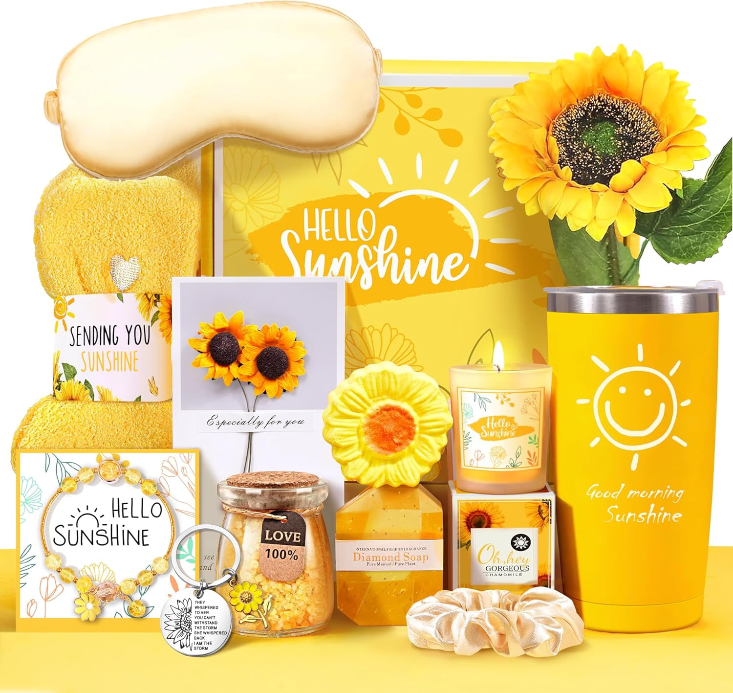 Birthday Gifts for Women, Set of 13 Unique Gift Baskets Birthday ...