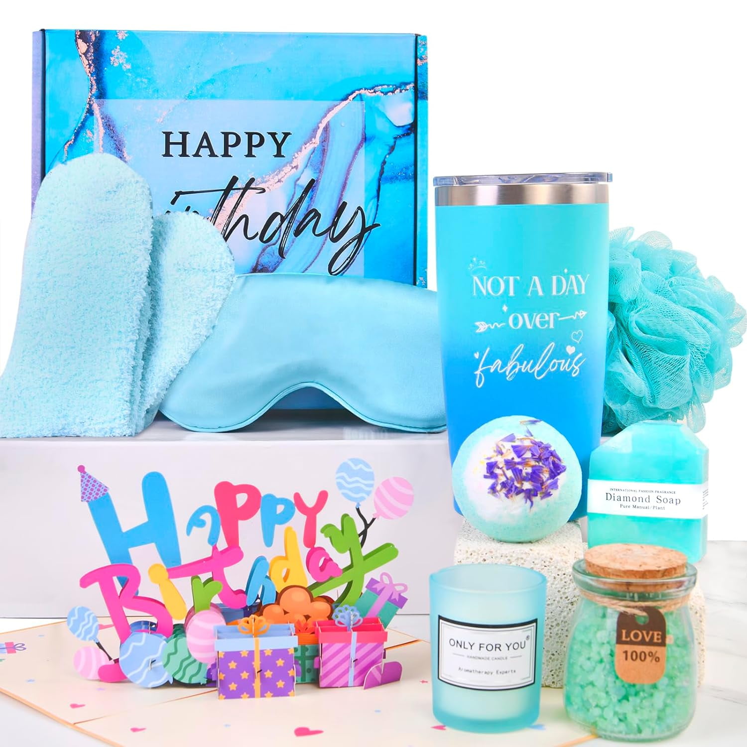 iTi Direct Spa Gifts Basket Set - Birthday, Holiday Gifts for Women ...