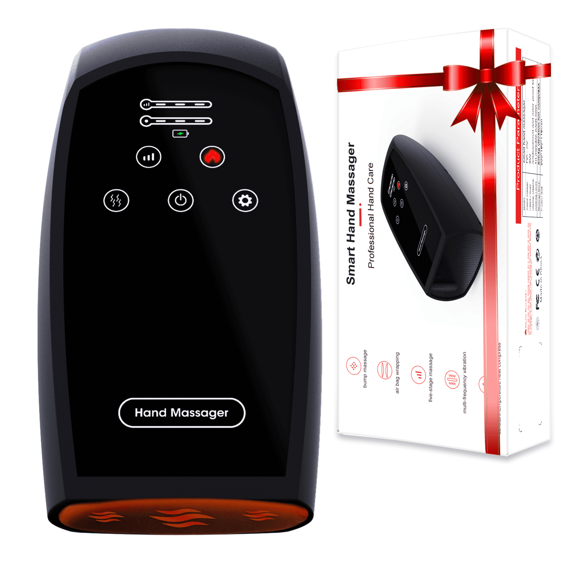 Wutsar Hand Massager with Compression & Heating, Ideal Birthday Gift ...