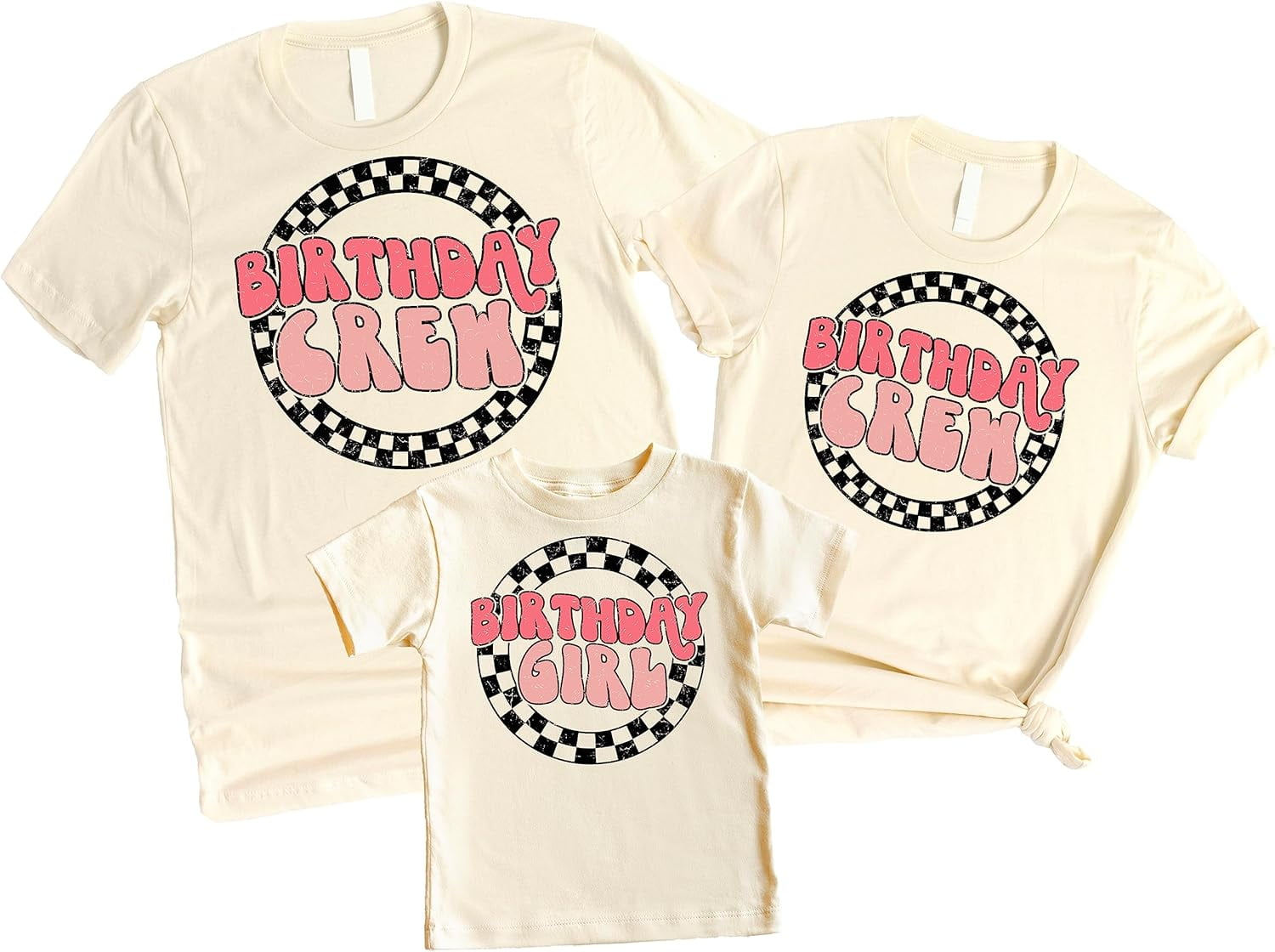 Birthday Girl And Birthday Crew Matching Family Outfits For Mom Dad ...