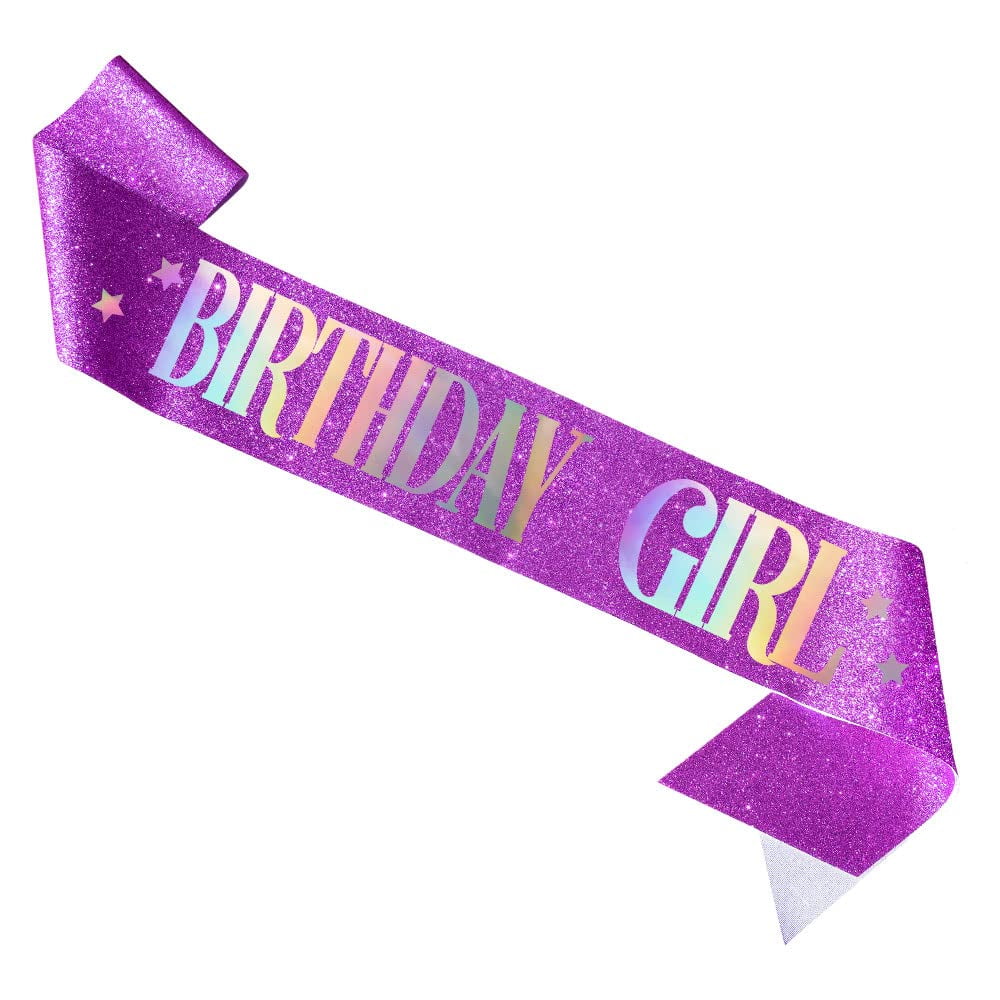 Birthday Girl Sash. "Birthday MMF7 Girl" Sash - Birthday Sash for Women ...