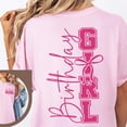 Birthday Girl Shirt Birthday Girl Coquette Gift Girls Birthday Party ...