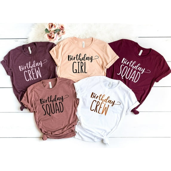 Birthday Group Shirts, Birthday Crew Shirts, Birthday Squad Shirts, I ...