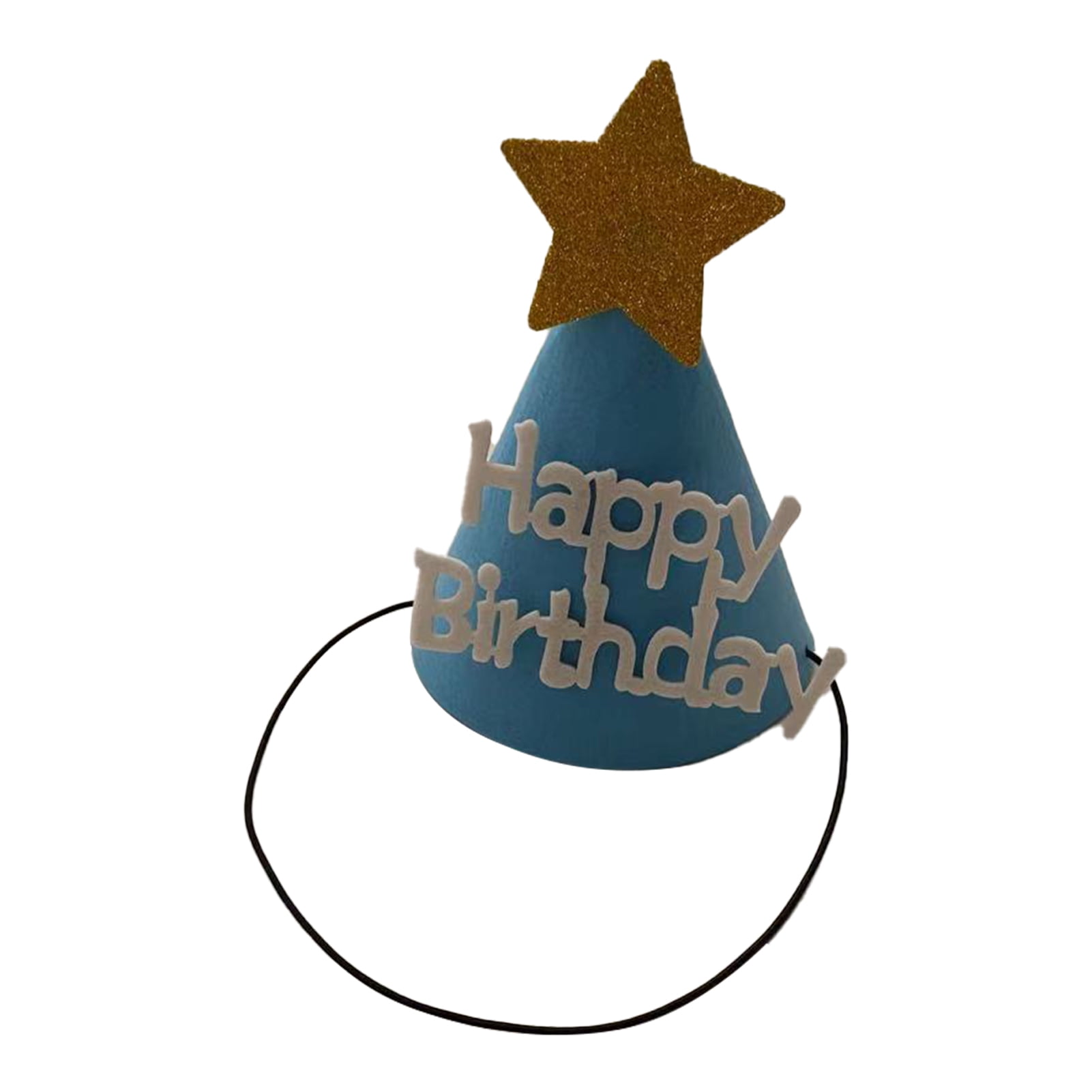 Birthday Hat Adorable Adjustable Bright Color Funny Cone Kids Birthday ...