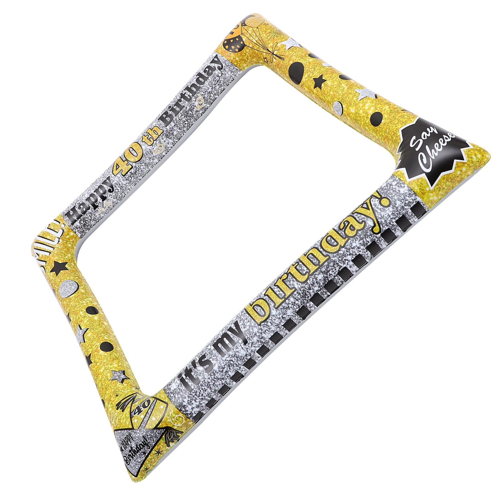 Birthday Inflatable Photo Frame Selfie Artifact DIY Booth Gingerbread ...