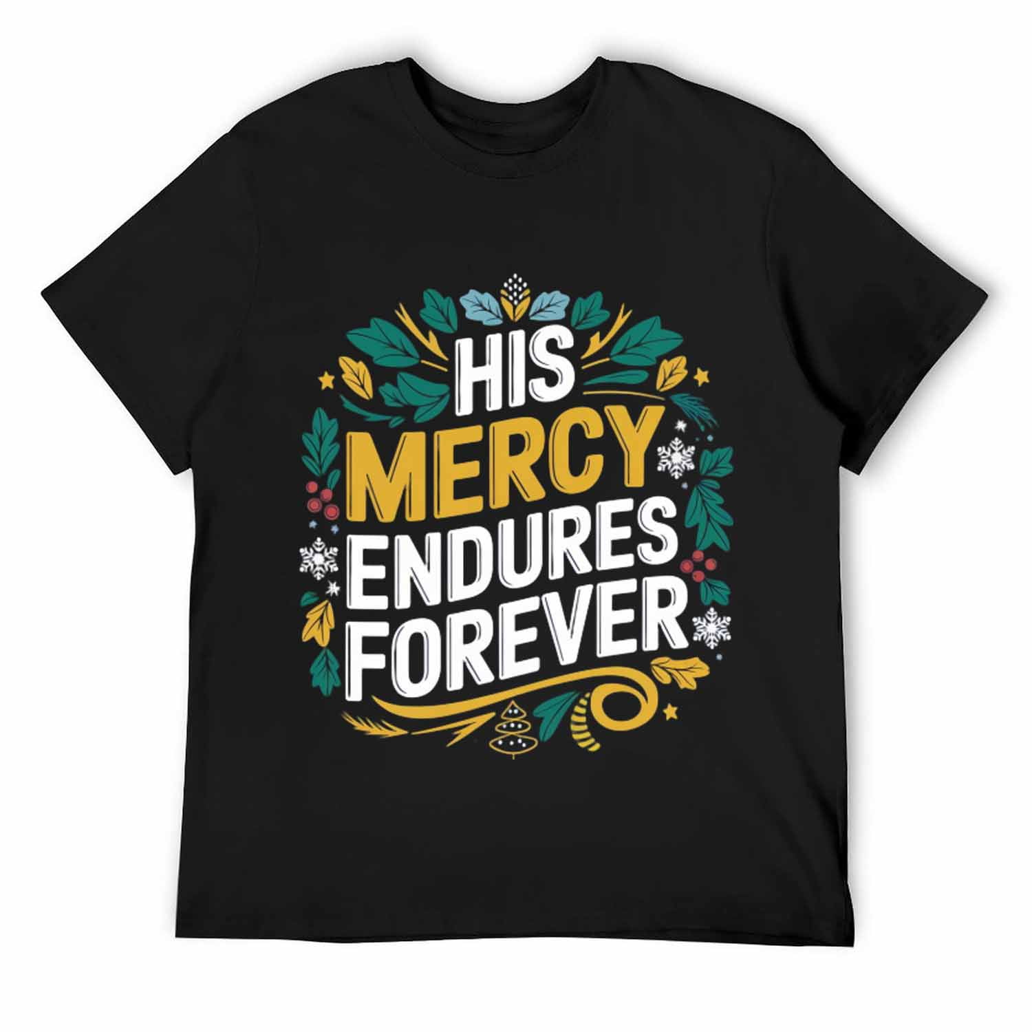 Birthday Jamaica Girl 30Th 40Th Party His Mercy Endures Forever T-Shirt ...