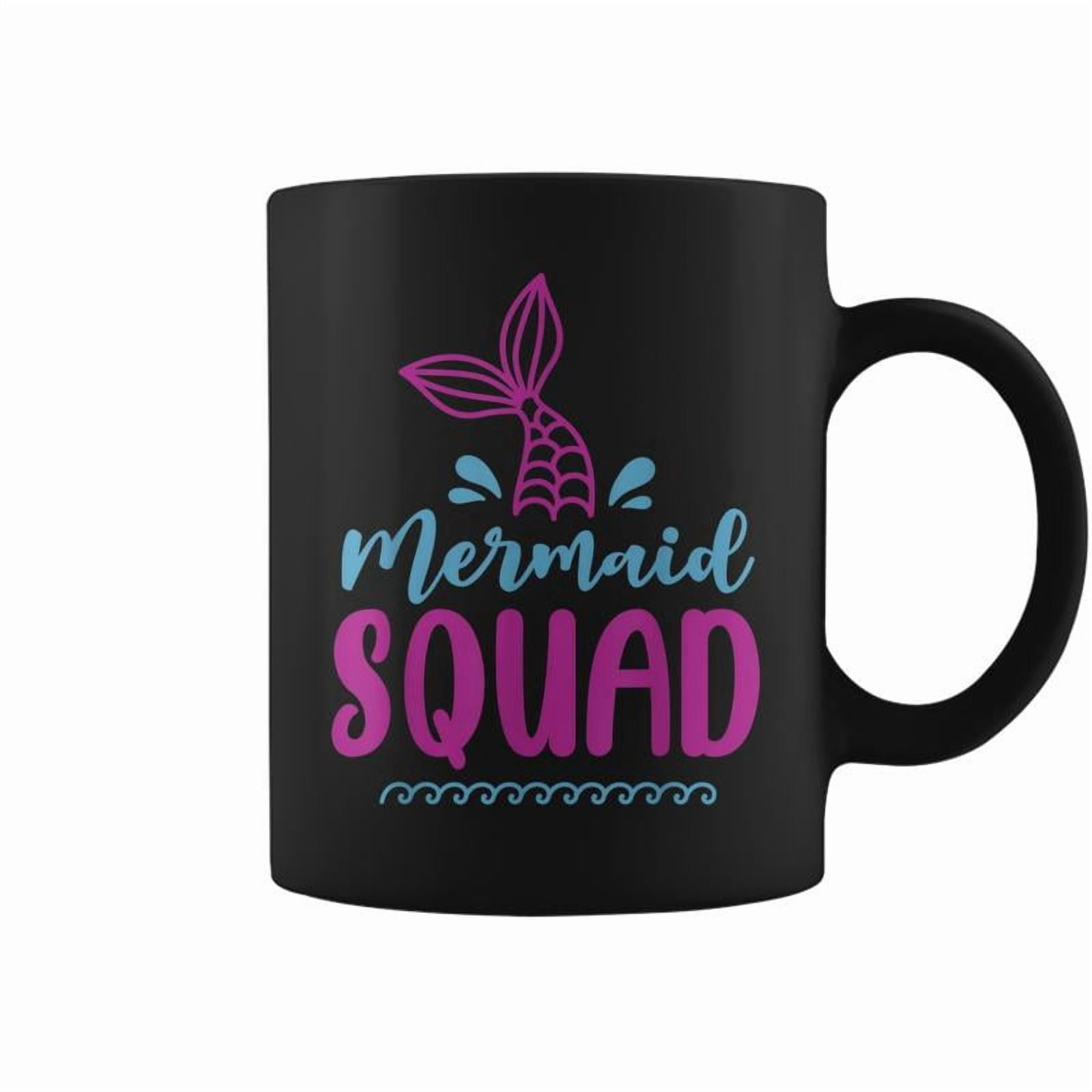 Birthday Mermaid Squad Girls Matching Family Princess V2 Cof - Walmart.com