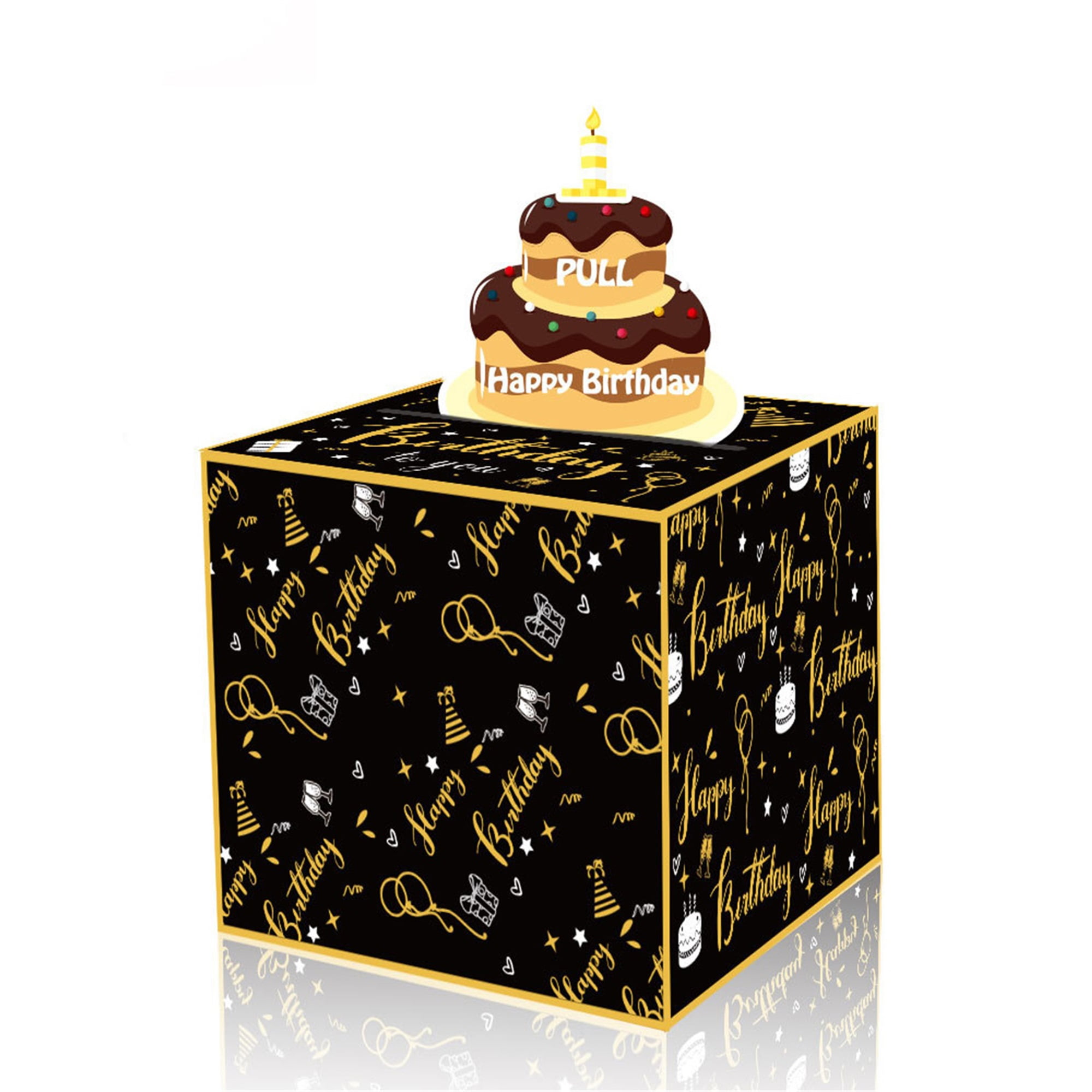 Birthday Money Box for Cash Gift Surprise Money Gift Boxes for Kids ...
