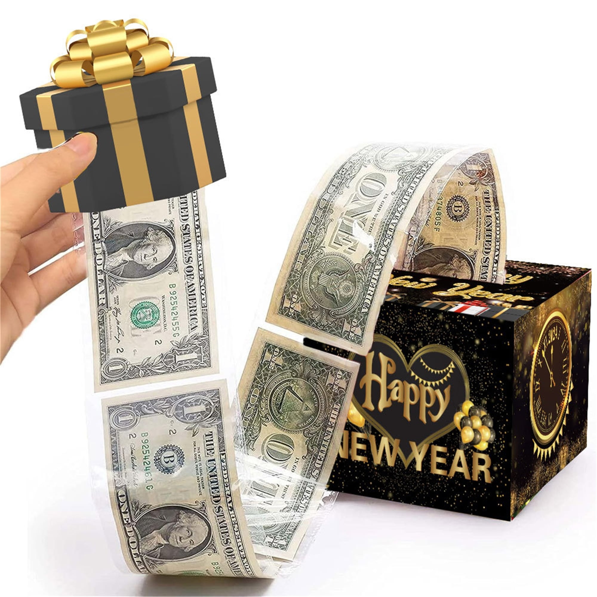 Birthday Money Box for Cash Gift Surprise Money Gift Boxes for Kids ...