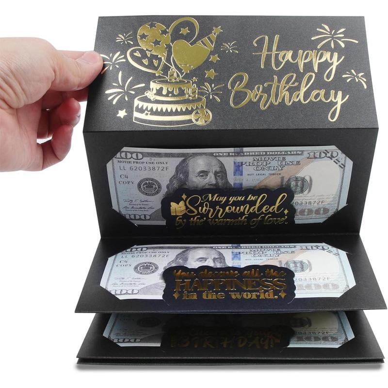 Birthday Money Envelope for Cash Gifts, Surprise Cash Envelope for Men ...