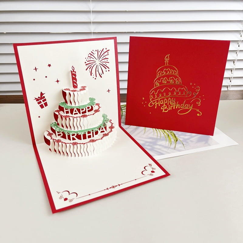 Birthday Music Stereo Greeting Card Sound Greeting Card Recording ...