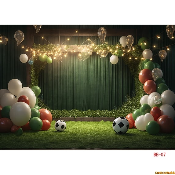 Birthday Newborn Photography Backdrops Prop Air Balloon Portrait Party ...