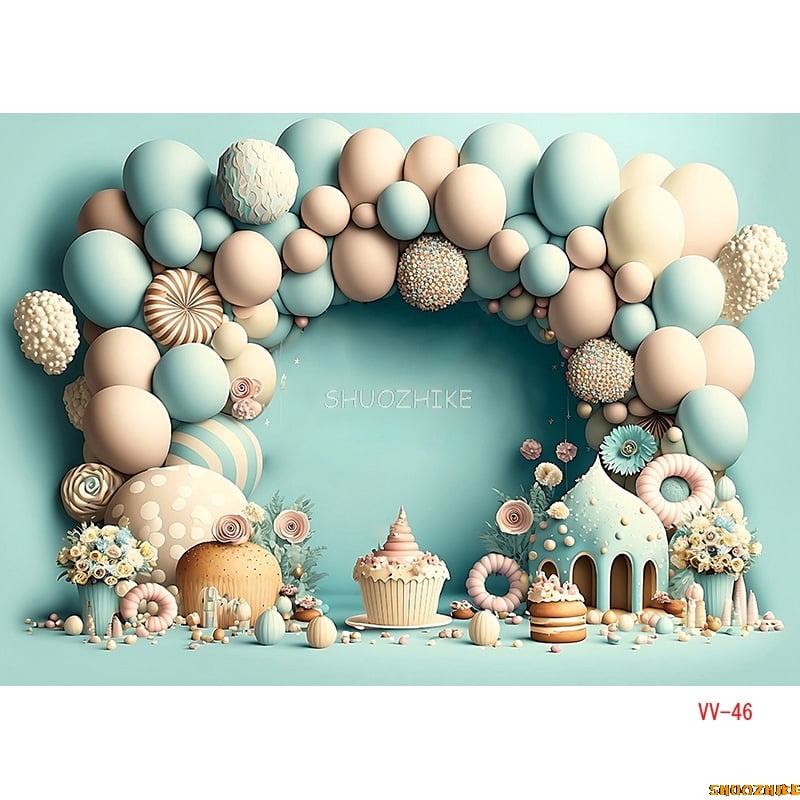 Birthday Newborn Photography Backdrops Prop AirPlane Portrait Party ...
