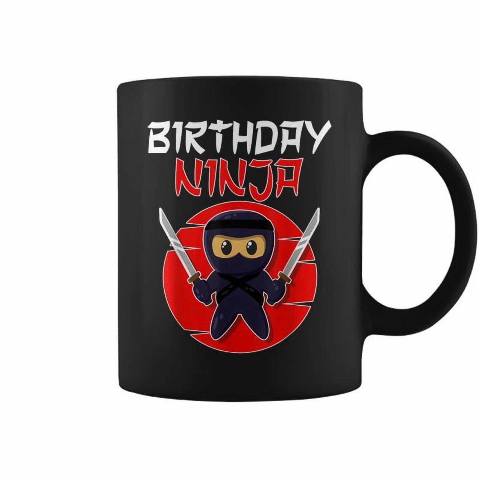 Birthday Ninja Outfit Birthday Outfit Boys Ninja Birthday Coffee Mugs ...