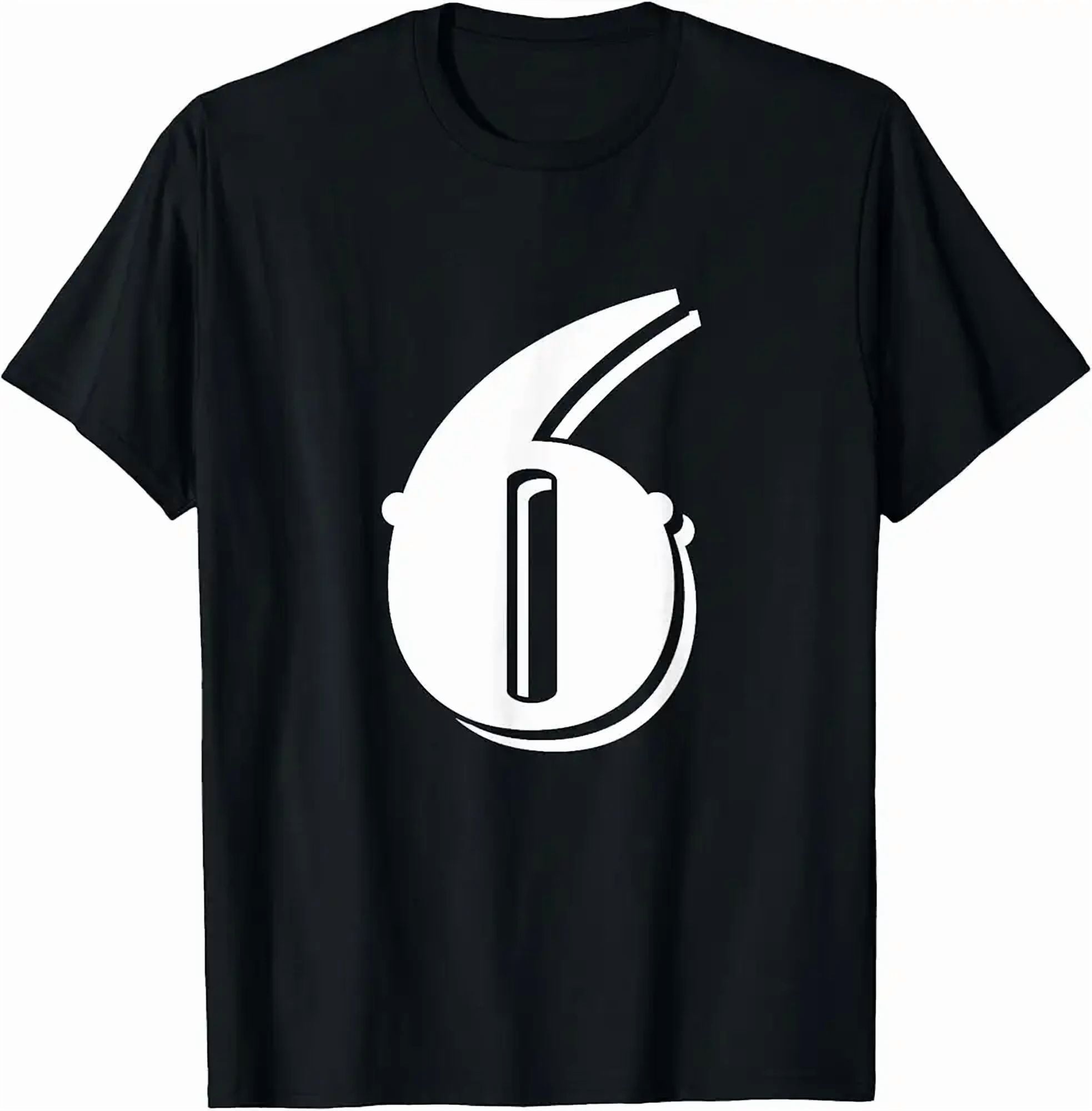 Birthday Number 6 Six Seven Kids Meme Playful Humor Tee Unisex T-Shirt ...