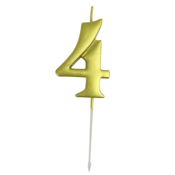 Birthday Number Candle 3D Shape Birthday Candle Decoration Birthday ...